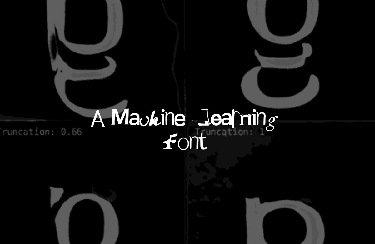 Machine Learning Font - Grafitat